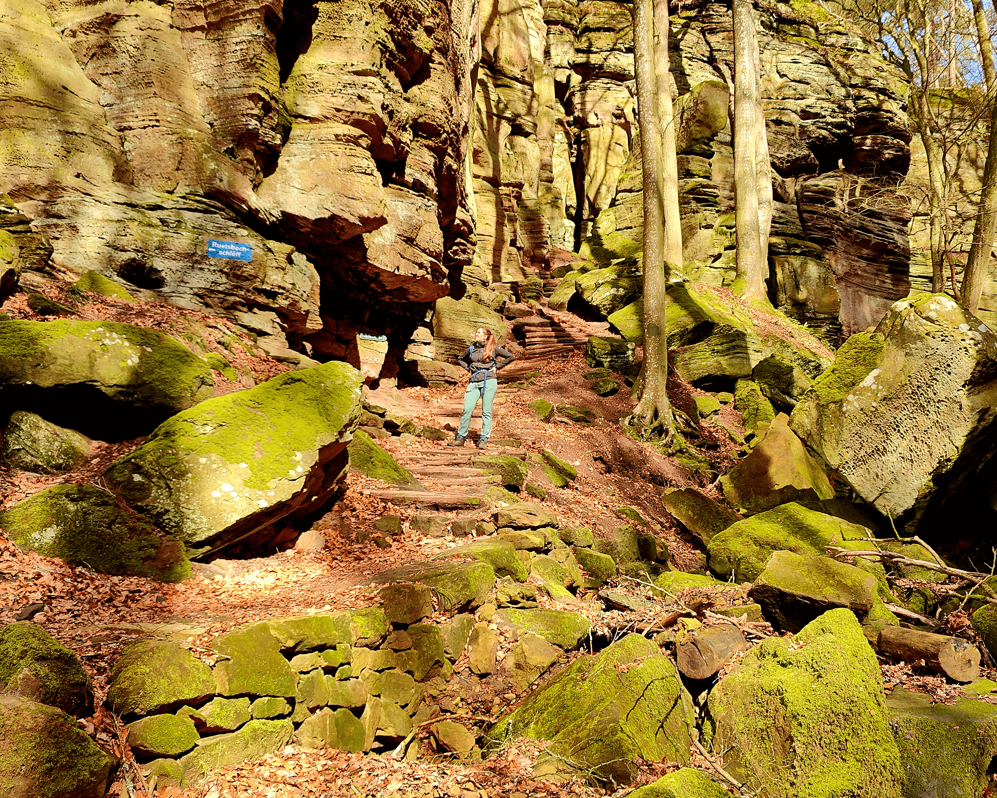 Hiken in Luxemburg: Route B2 in het Mullerthal, Berdorf